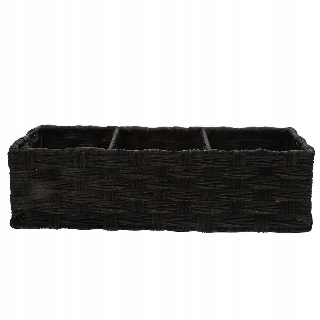 Straw Storage Box Black Drawers Rattan Crate - 13679505507 - oficjalne ...