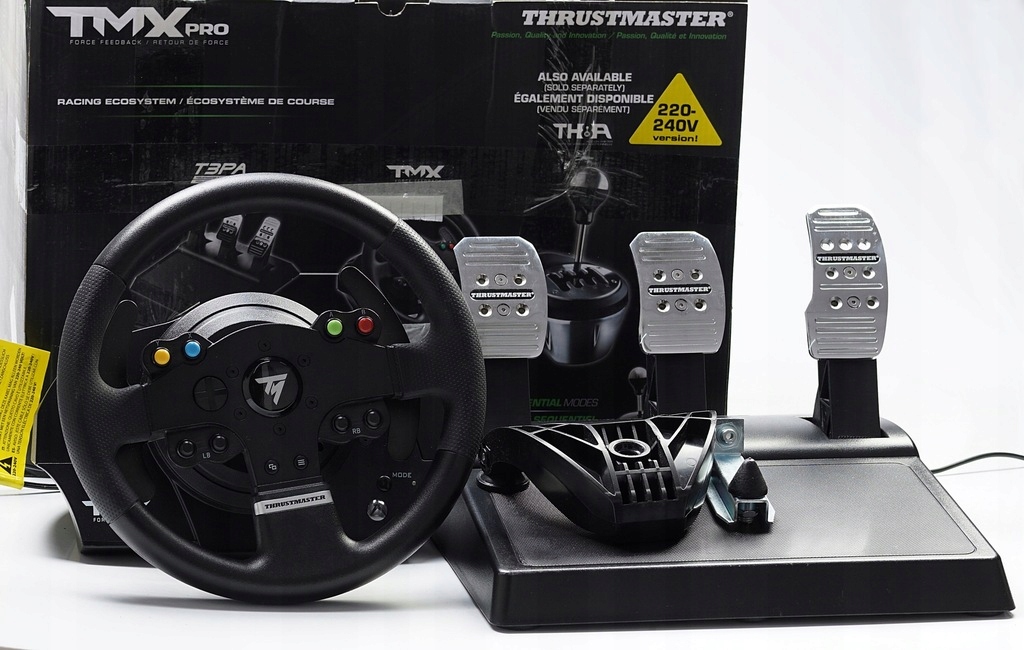 KIEROWNICA THRUSTMASTER TMX PRO 3 pedały - 13390114014 - oficjalne ...
