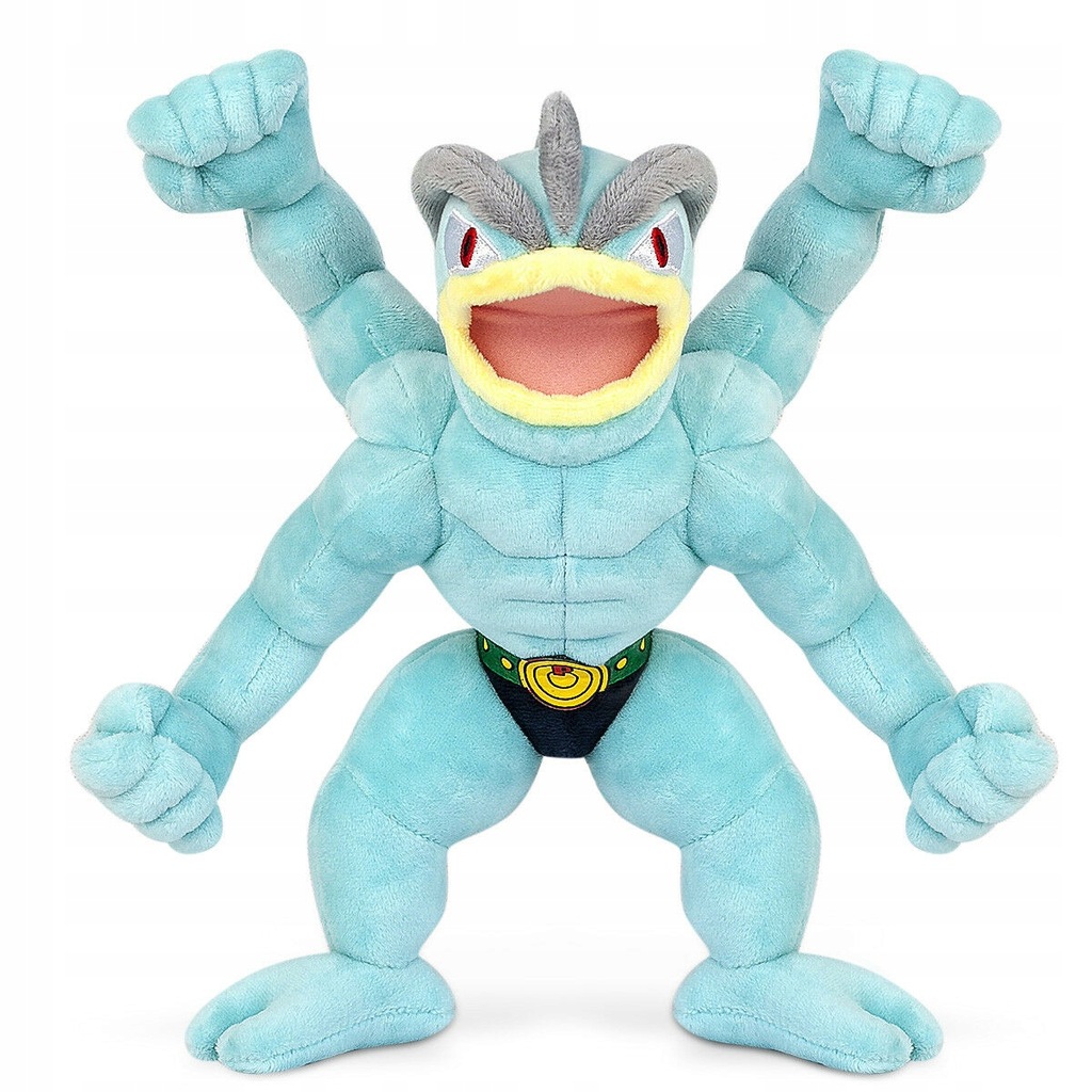 MASKOTKA POKEMON MACHAMP PLUSZAK 31CM Z POLSKI - 8753421219 - oficjalne ...