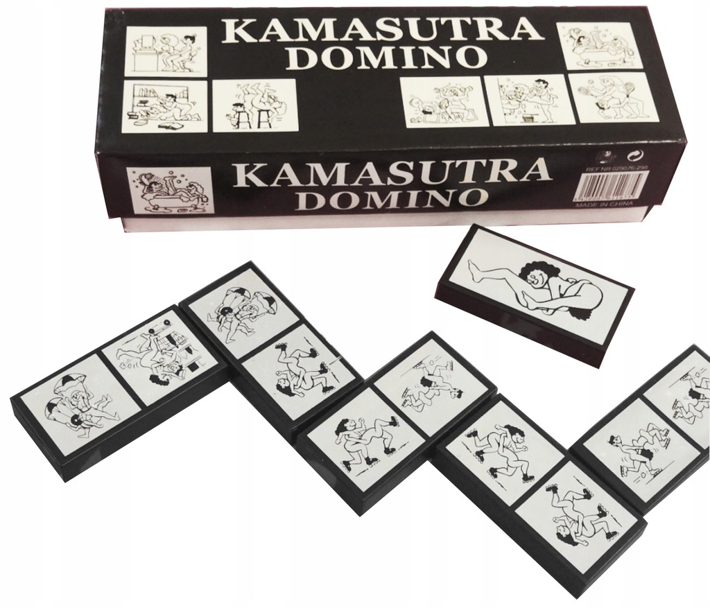 DOMINO KAMASUTRA GRA EROTYCZNA DLA DWOJGA POZYCJE - 12258946734 - oficjalne archiwum Allegro