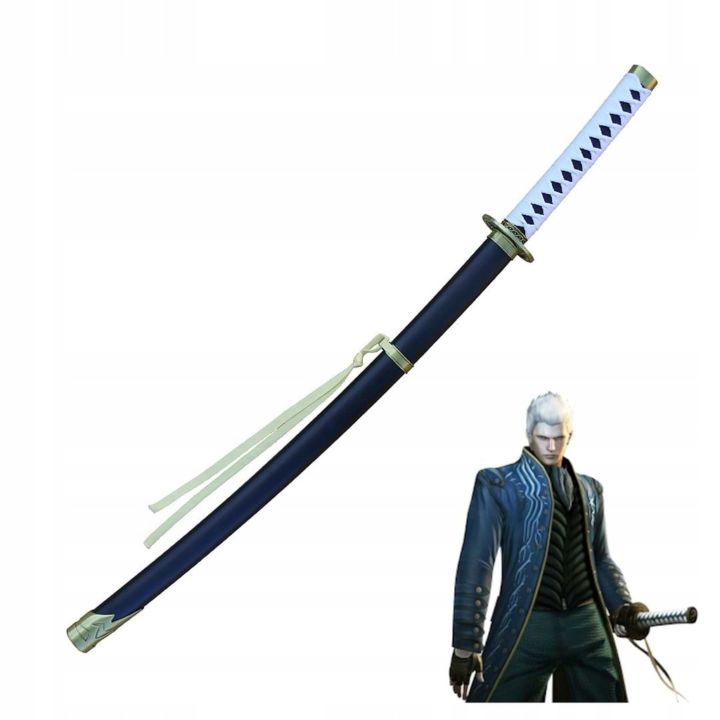 Katana Vergila Vergil Devil May Cry Wrocław - 10592101278 - oficjalne ...