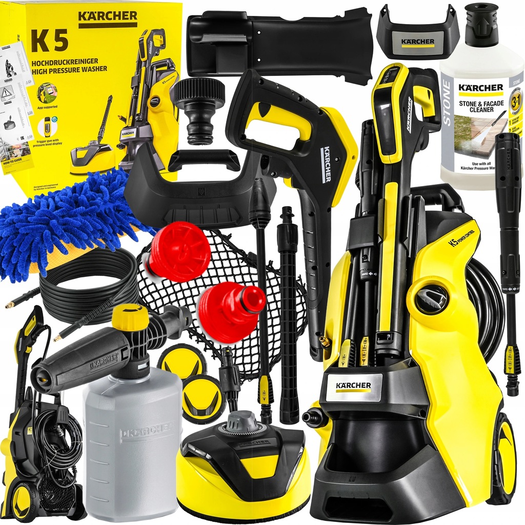 MYJKA CIŚNIENIOWA KARCHER K5 NOWY MODEL ZESTAW XXL - 10196213630 - oficjalne archiwum Allegro