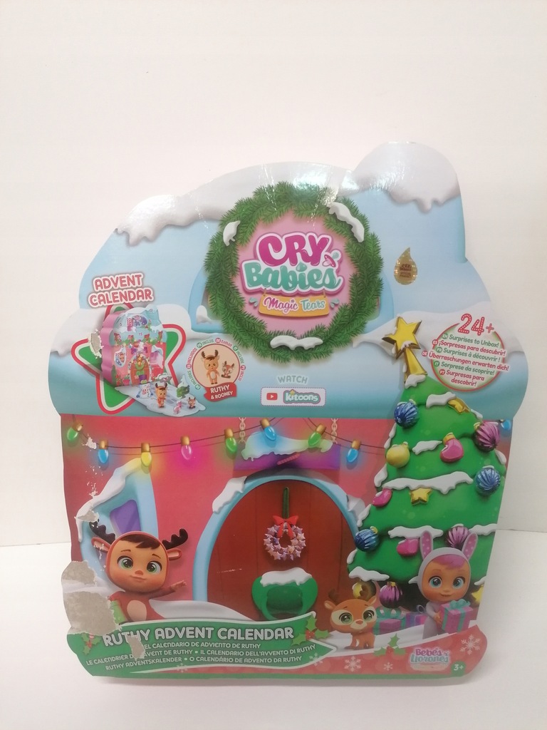 CRY BABIES KALENDARZ ADWENTOWY RUTHY MAGIC TEARS - 11387089538 ...