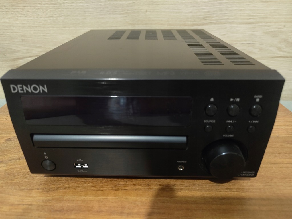 Amplituner stereo Denon RCD-M40DAB wejście cyfrowe DAC DAB+ ...