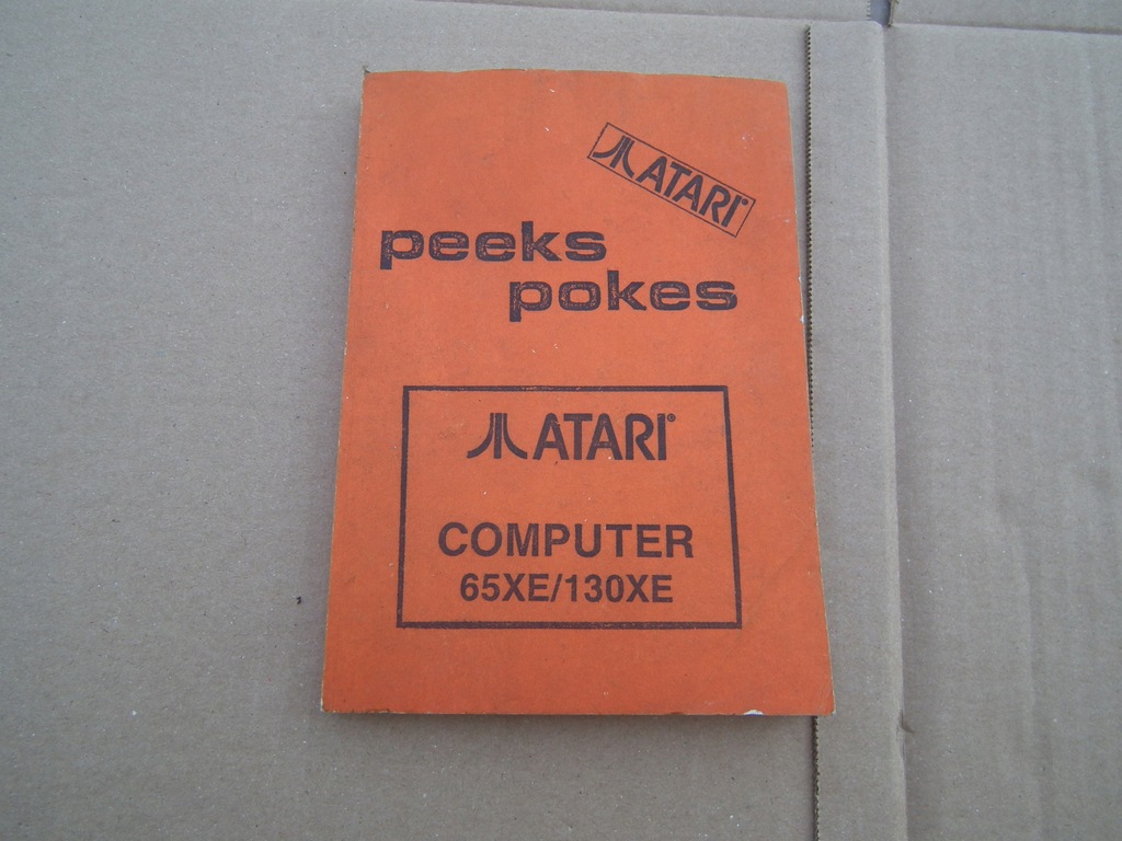 Atari Peeks Pokes Computer 65XE/130XE/600XL/800XL - 13821116977 - oficjalne archiwum Allegro