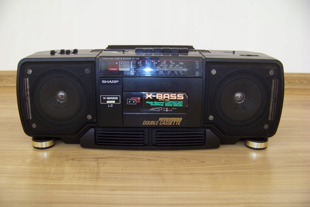 Radiomagnetofon Sharp WQ-T238 - 8186860889 - oficjalne archiwum Allegro