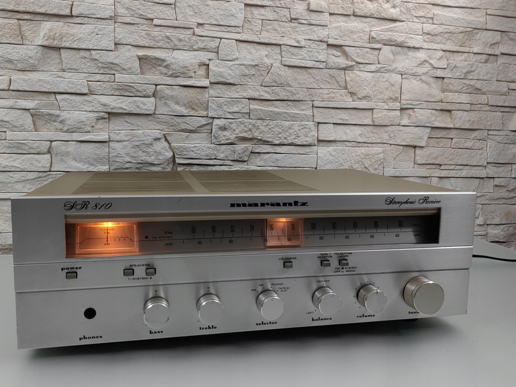 Marantz SR-810 Amplituner stereo vintage - 13526585906 - oficjalne archiwum Allegro