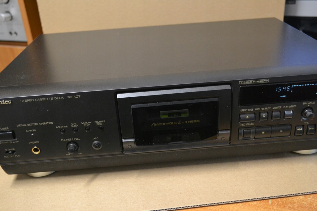 Technics RS-AZ7 Magnetofon kasetowy TOP - 15992853379 - oficjalne archiwum Allegro