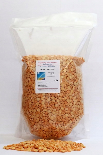 GROCH ŁUSZCZONY ziarno nasiona polski 1,7 kg - 9623951742 - oficjalne ...