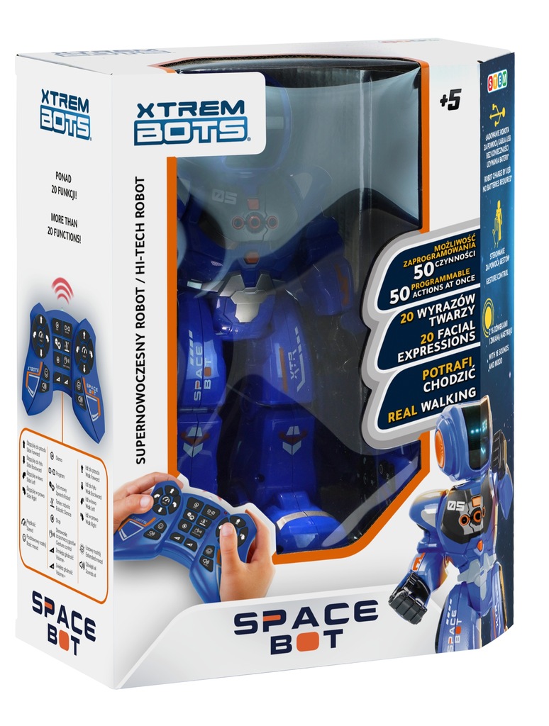 XTREM Space Bot 3803063 Robot do nauki programowan - 11242872541 ...