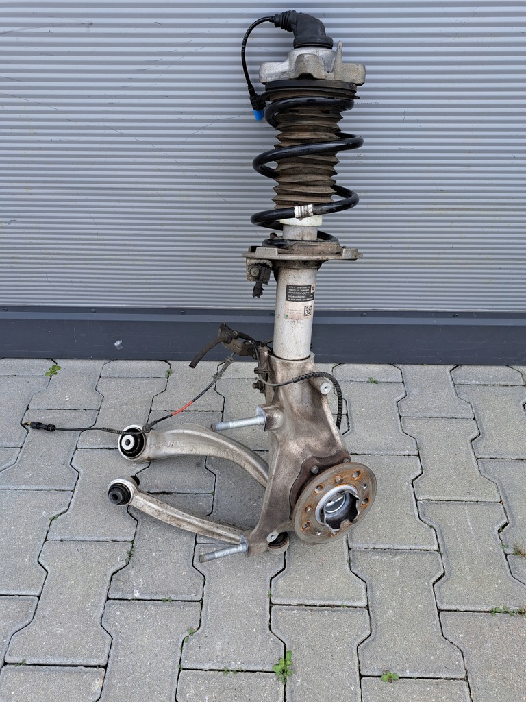 BMW G80 M3 ZWROTNICA PRAWA PRZÓD WAHACZE AMORTYZATOR 8095650 8091356 ...