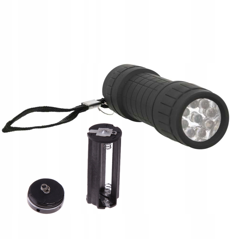 PODRĘCZNA MINI LATARKA KIESZONKOWA 9 LED - 12588679314 - oficjalne ...