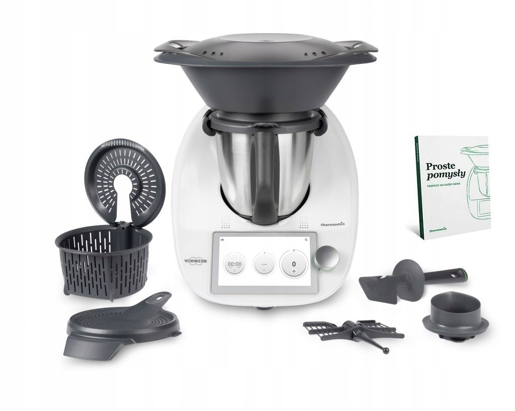 NOWY THERMOMIX TM6 + COOKIDOO 7 MIESIĘCY + KSIĄŻKA - 9868191351 ...