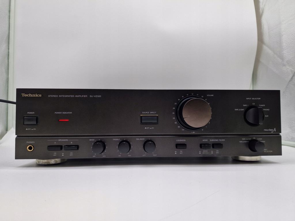 Technics SU-VZ320 WZMACNIACZ STEREO ładny stan !!! - 12641309911 - oficjalne archiwum Allegro