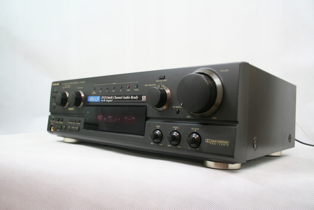 Amplituner TECHNICS SA-AX530 |RDS|Prologic|DD|5x80W| - 15558790226 - oficjalne archiwum Allegro