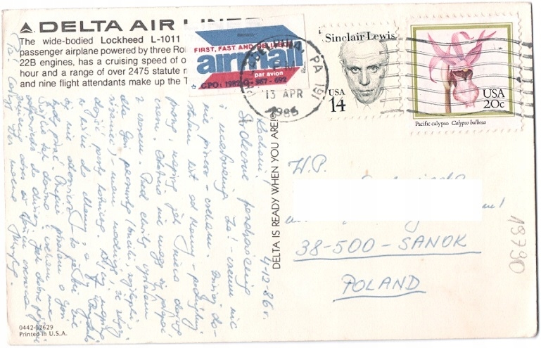 SAMOLOT - DELTA AIR - LOCKHEED L-1011 - USA - 1970 - 13104060925 ...