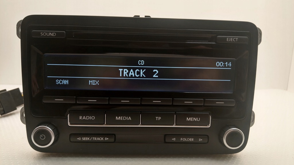 RADIO RCD310 VW PASSAT B6 Golf 5 6 POLO T5 + KOD - 13552884020 ...