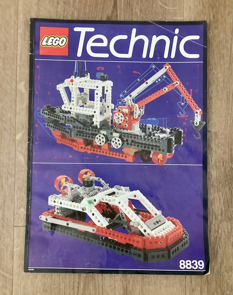 Lego Technic 8839 - Supply Ship zestaw z 1992 r - 12135127700 ...
