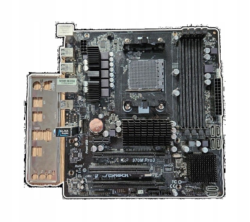Płyta główna Micro ATX ASRock 970M Pro3 AM3+ - 15439391214 - oficjalne archiwum Allegro