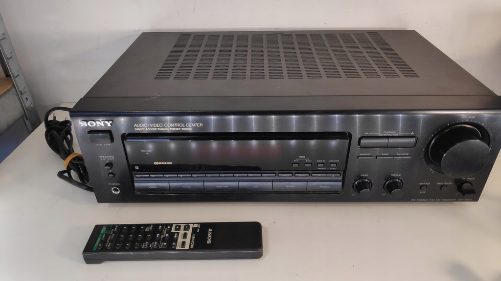 Sony Amplituner CTR-D365 + Pilot + gratis - 12811496593 - oficjalne ...