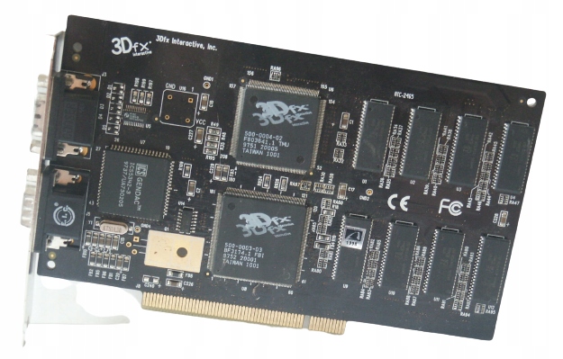 Akcelerator 3DFx Voodoo 1 ATC-2465 4MB PCI Retro - 11013080913 ...