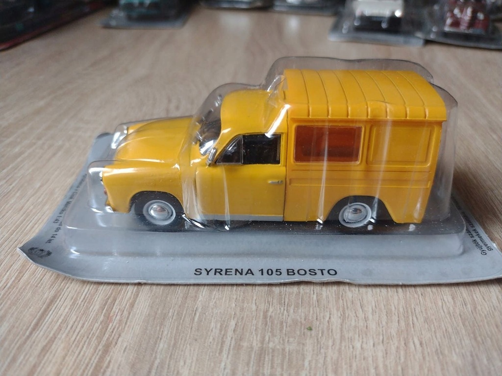 1:43 Kultowe Syrena 105 Bosto model Prl - 12853603053 - oficjalne ...