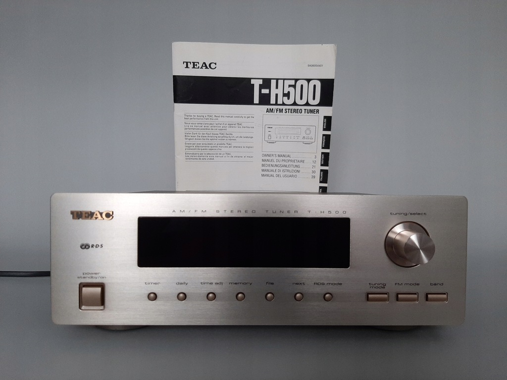 Tuner Stereo Teac T-H500 + instrukcja - 13648715318 - oficjalne ...