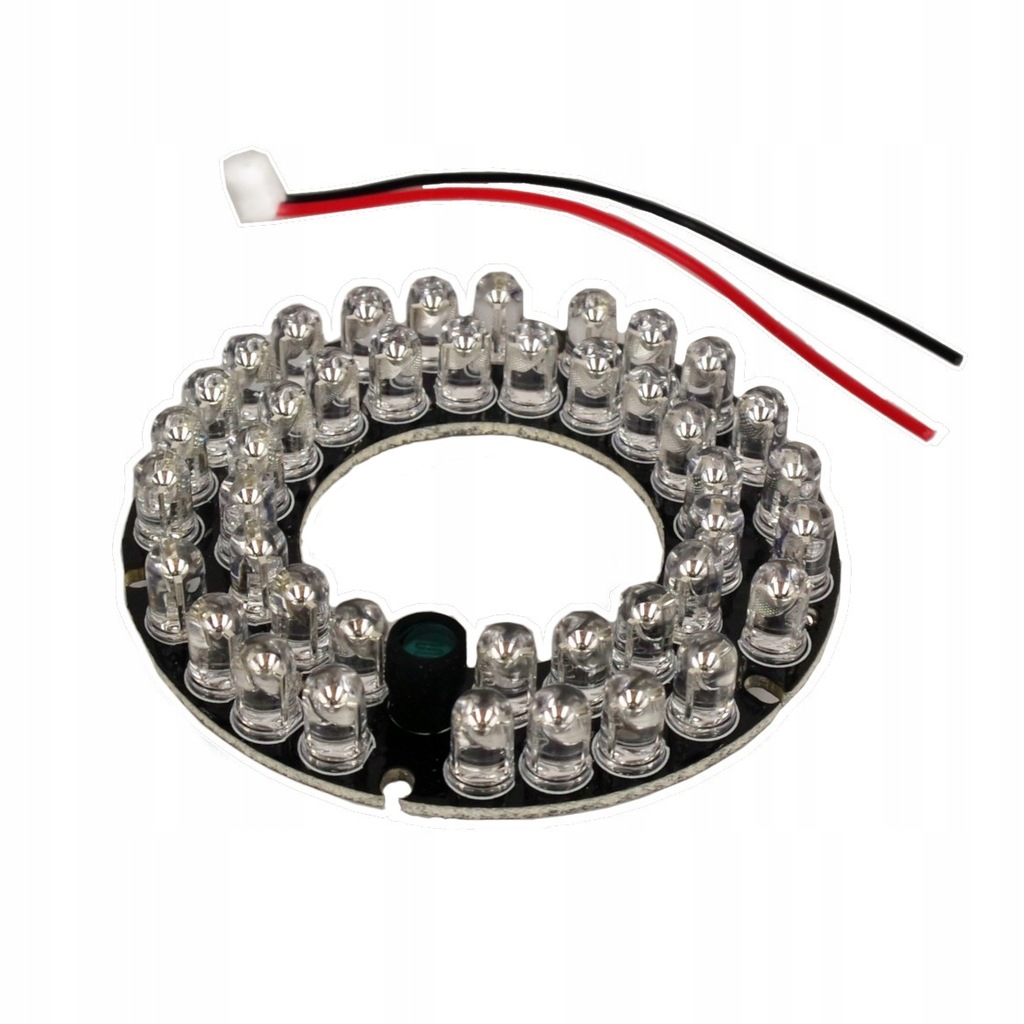 Naświetlacz kamery IR 42LED niewidoczne 940nm 50m - 9102765396 - oficjalne archiwum Allegro