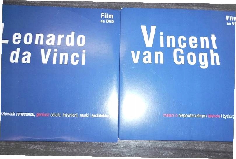 leonardo da vinci /vincent van gogh dvd + vcd - 12653632374 - oficjalne ...