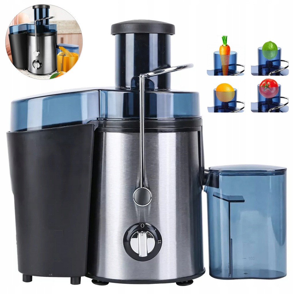 DUŻA SOKOWIRÓWKA WYSOKOOBROTOWA 1500W DO SOKU WYCISKARKA NA SOK - 16964175533 - oficjalne ...