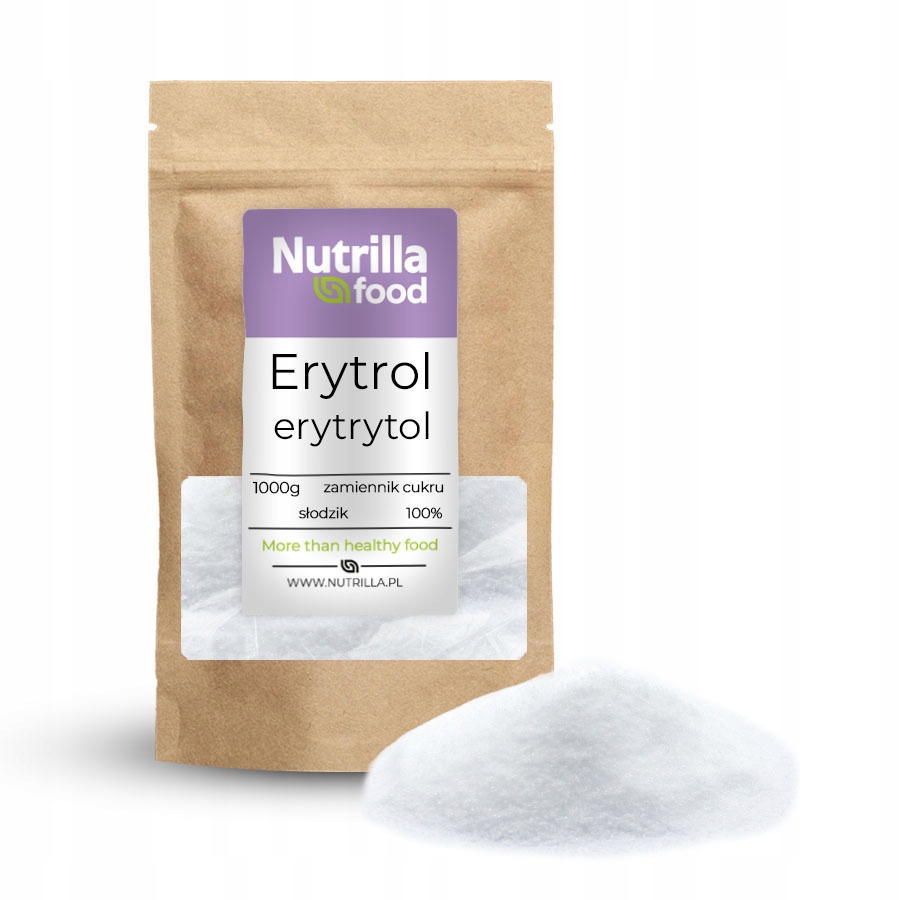 ERYTROL Erytrytol NATURALNY SŁODZIK 1kg - 9432818261 - oficjalne ...