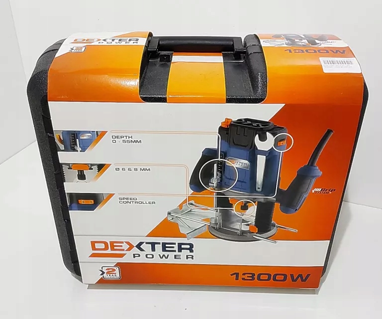FREZARKA DEXTER POWER 1300W #KOMPLET - 12293761553 - oficjalne archiwum ...