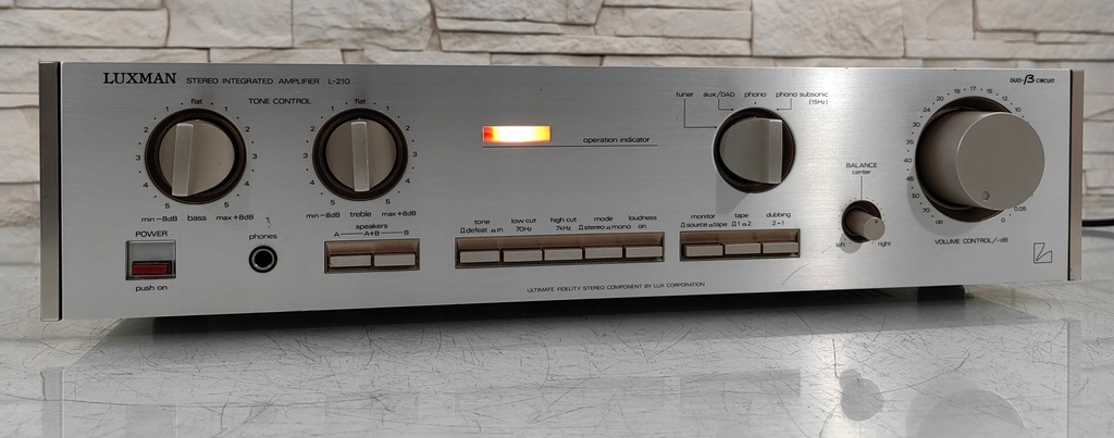 Luxman L-210 Duo Beta Stereo Integrated Amplifier - 13303510916 - oficjalne archiwum Allegro