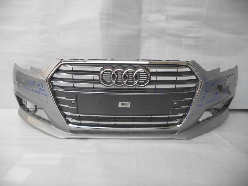 ZDERZAK ATRAPA GRILL PRZOD AUDI A4 B9 8W0 PDC - 13031435472 - oficjalne archiwum Allegro