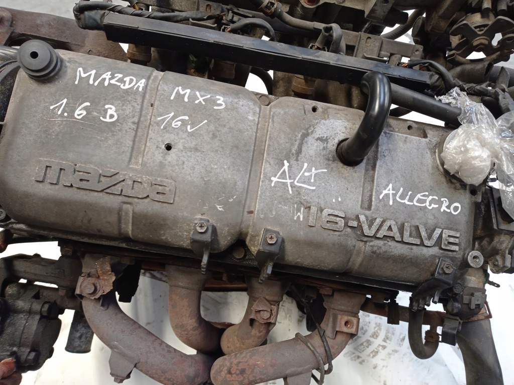 SILNIK MAZDA MX3 1.6 16V - 9910694533 - oficjalne archiwum Allegro