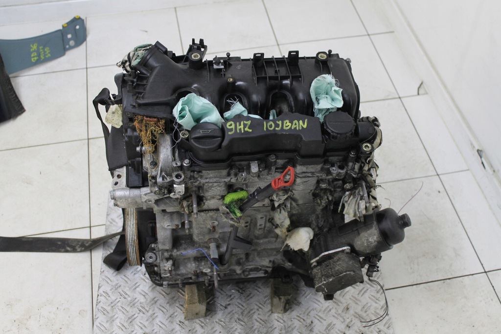 SILNIK SŁUPEK + POMPA CITROEN C4 C3 PEUGEOT 207 307 407 308 1.6 HDI 9HZ - 15538110046 ...