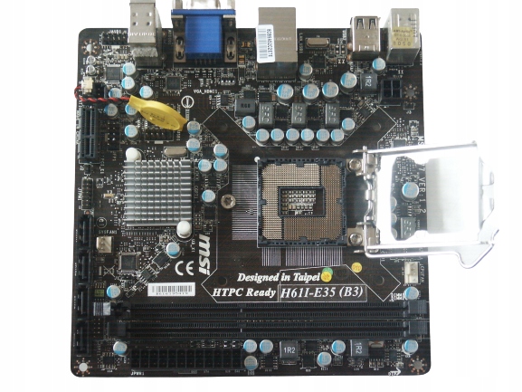 Płyta Główna MSI MS-7677 H61I-E35(B3) HDMI mITX GW - 12966425520 ...