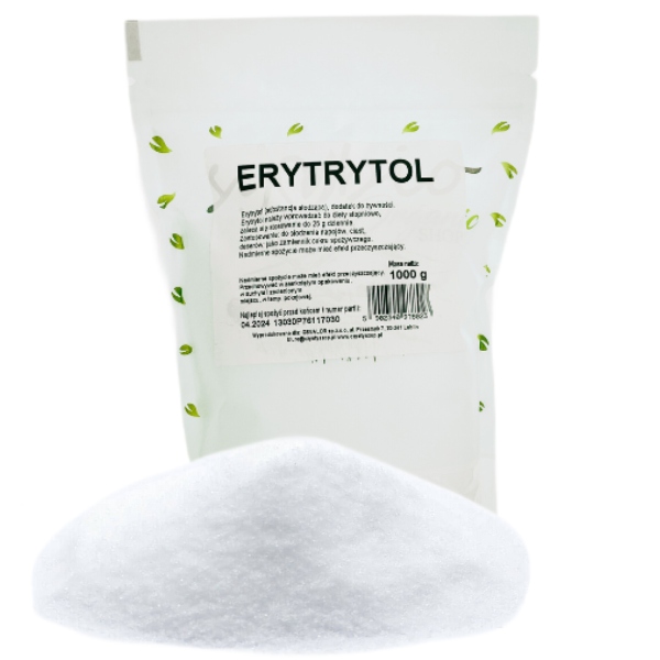 ERYTRYTOL NATURALNY SŁODZIK ERYTROL 0 kalorii 1KG - 13579958191 ...