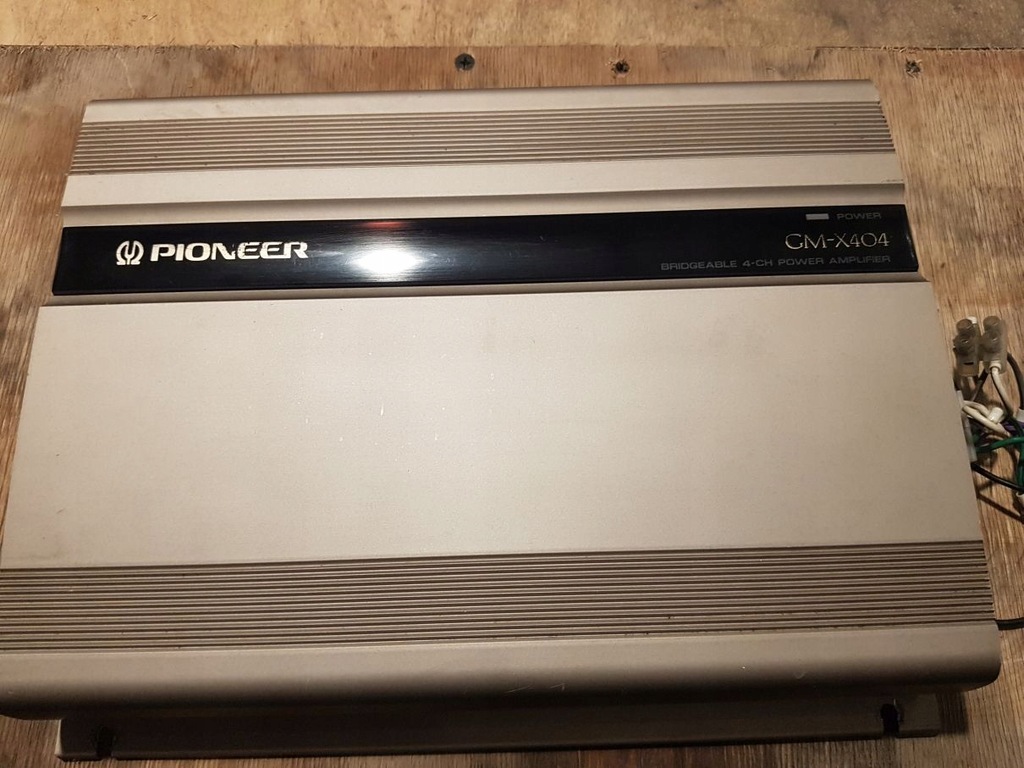 Wzmacniacz Pioneer GM-X404 - 7817322711 - oficjalne archiwum Allegro