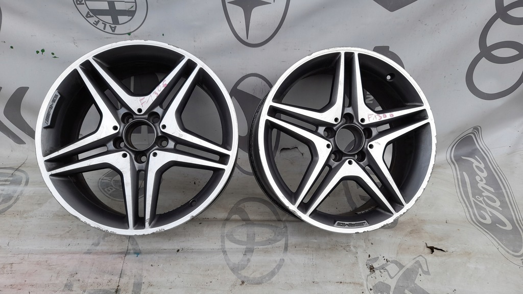 FELGA ALUMINIOWA MERCEDES A-KLASA w176 AMG 18 - 11808984158 - oficjalne archiwum Allegro