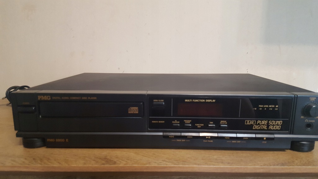 Odtwarzacz CD PMG 8800E czarny - 12501843928 - oficjalne archiwum Allegro