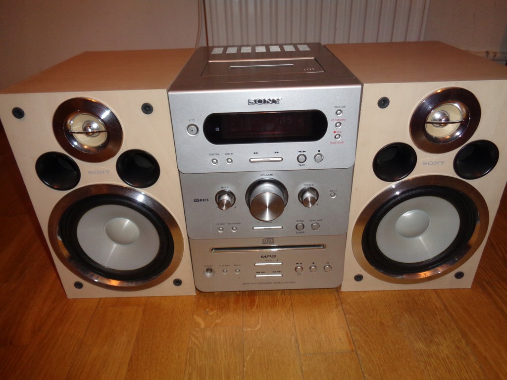 Wieża stereo Sony CMT-GPX7 - 13268180042 - oficjalne archiwum Allegro