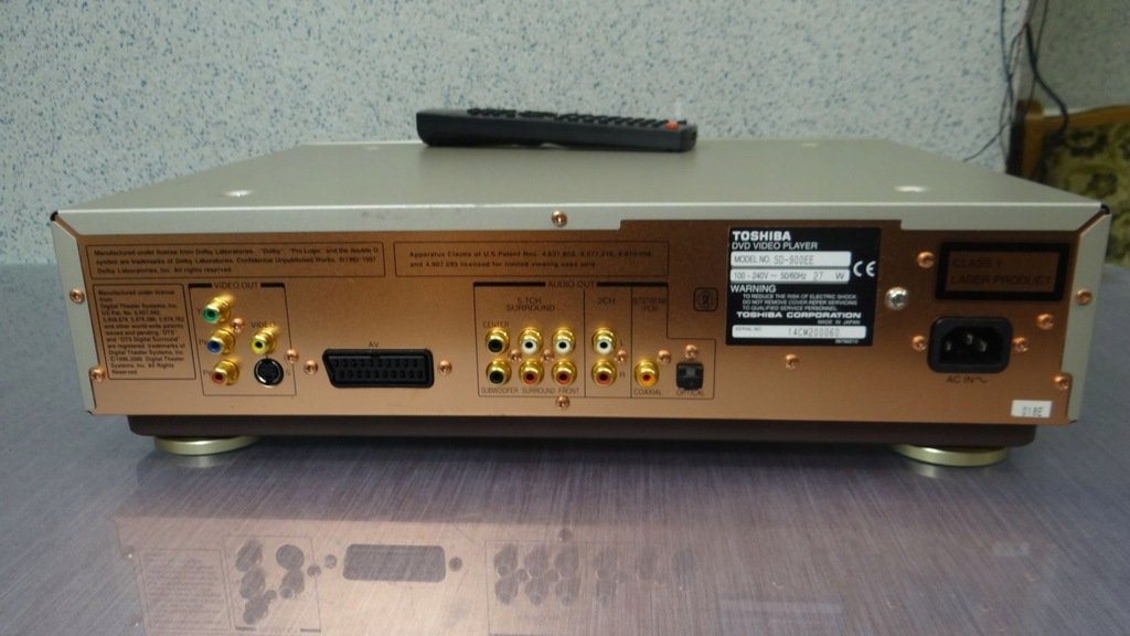 Купить TOSHIBA SD-900E /DVD-ПЛЕЕР\DVD Audio\CD: отзывы, фото и ...