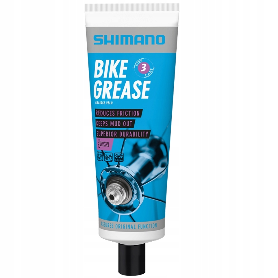 Smar Shimano GREASE do piast łożysk 125 ml - 12576183438 - oficjalne ...
