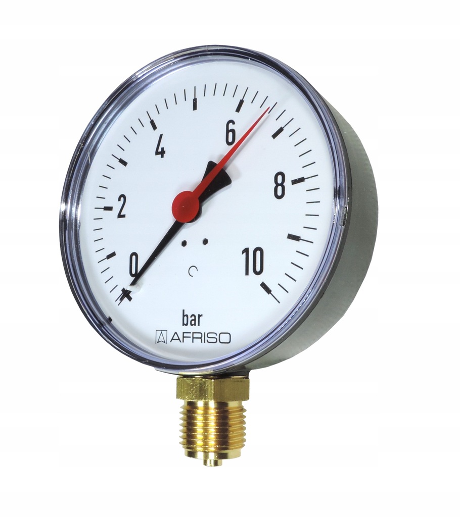 MANOMETR PIONOWY RF100 0-10 bar DN15 RAD - 12795332053 - oficjalne archiwum Allegro