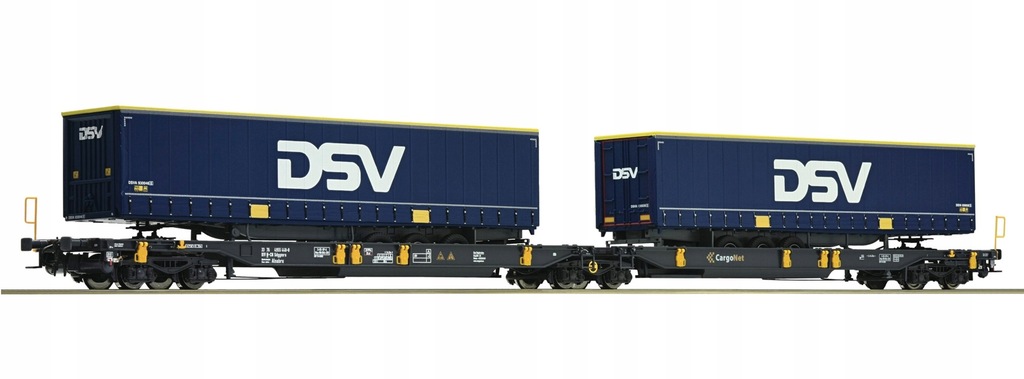 ROCO 67391 CargoNet - dwa wagony kontenerowe - 12314180544 - oficjalne archiwum Allegro