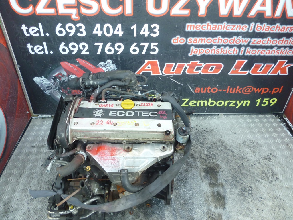 SILNIK OPEL OMEGA 2.2 16V Z22XE 186 TYS - 13247388740 - oficjalne ...