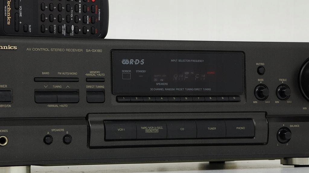 TECHNICS SA-GX180 FIRMOWY AMPLITUNER STEREO PILOT - 12956544596 - oficjalne archiwum Allegro