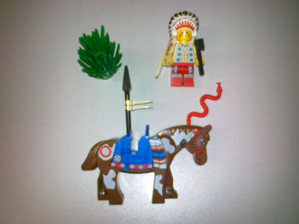 LEGO Western 6709 wódz indian indianie - 12393719694 - oficjalne ...