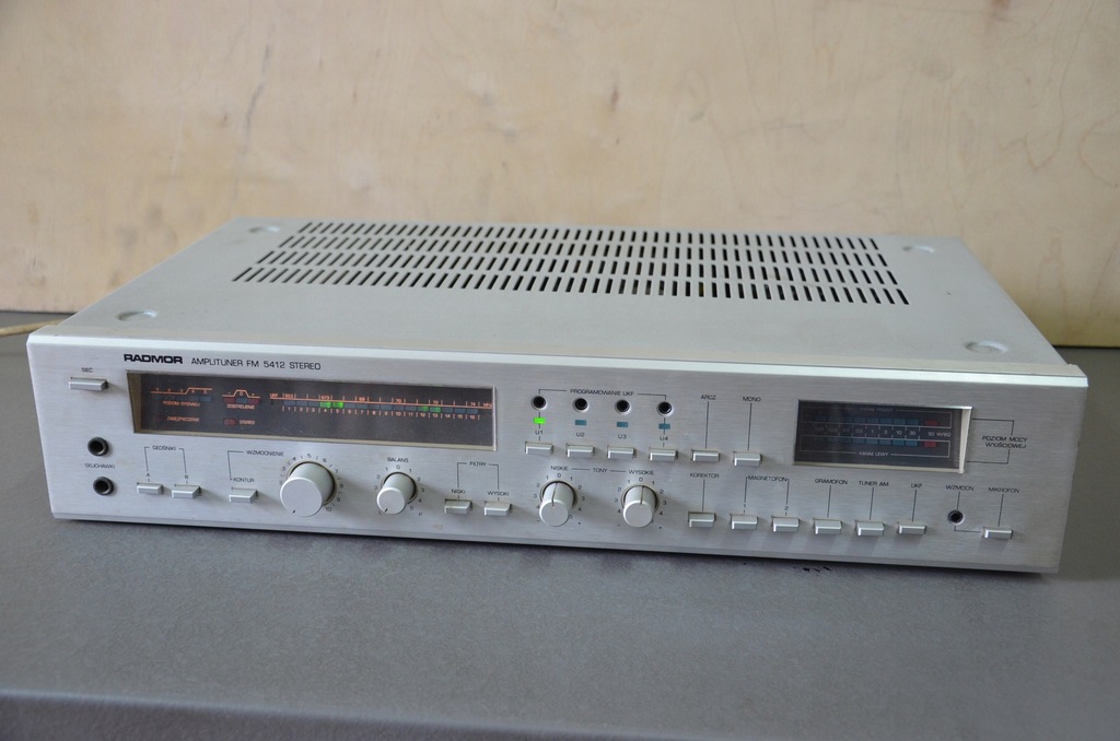 Amplituner RADMOR 5412 - 13576068313 - oficjalne archiwum Allegro